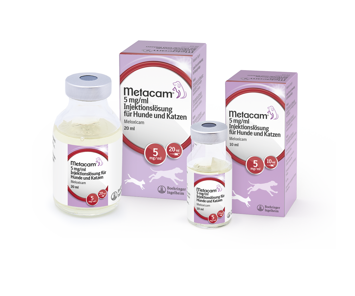 Metacam® 5 mg/ml Injektionslösung für Hunde und Katzen – Vetmedica